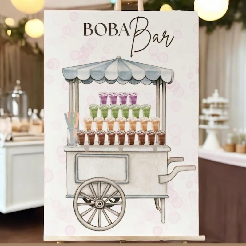 Bar Cart Sign - Etsy