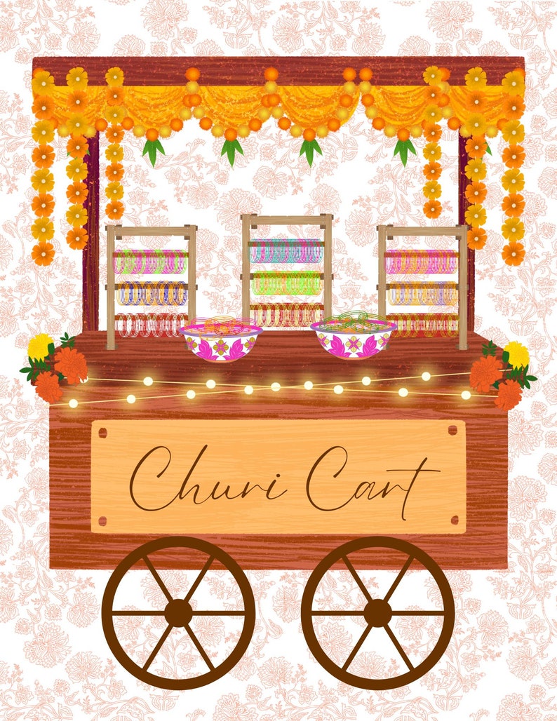 Bangle Cart Sign | Churi Cart | Chudiyan | Bangle Bar Sign | Indian ...