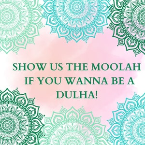 Gate Dhora Signs | Bengali Gate Wedding Poster Package | Bridal Party ...