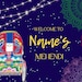 Mehendi Night Welcome Sign | Henna Poster | Rickshaw Themed Sign | Gaye ...