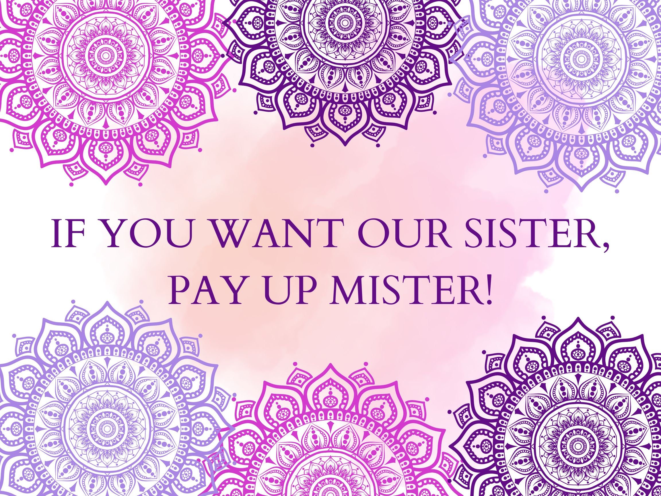 Gate Dhora Signs | Bengali Gate Wedding Poster Package | Bridal Party ...