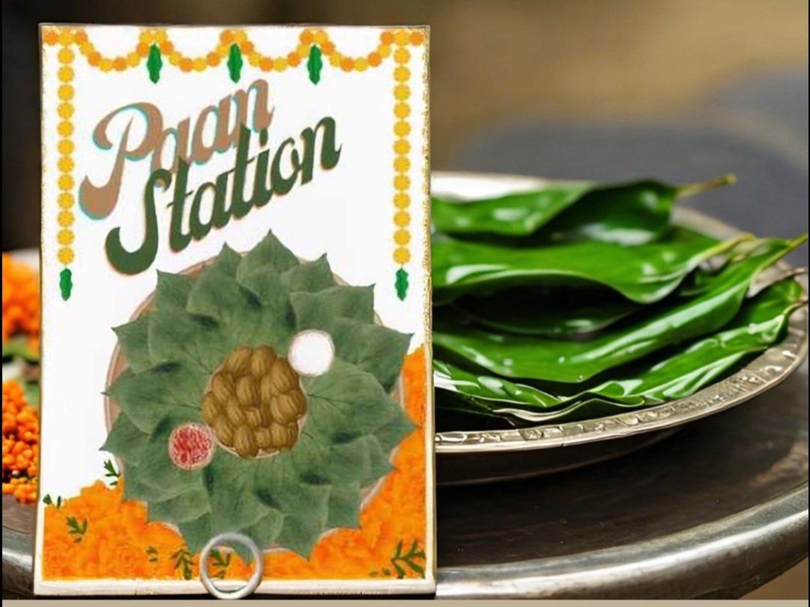 Paan Station Sign | Betal Leaf Food Sign | Desi Events | Bengali Indian ...