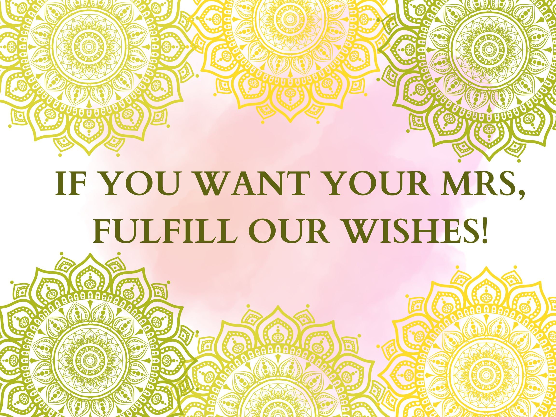 Gate Dhora Signs | Bengali Gate Wedding Poster Package | Bridal Party ...