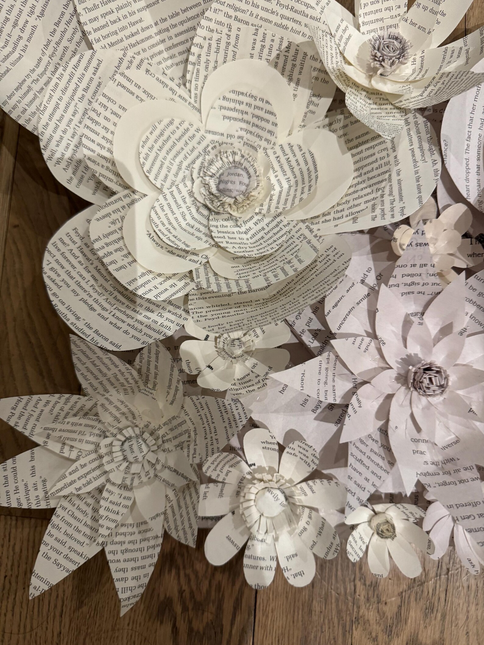 Book Paper Flowers - Etsy