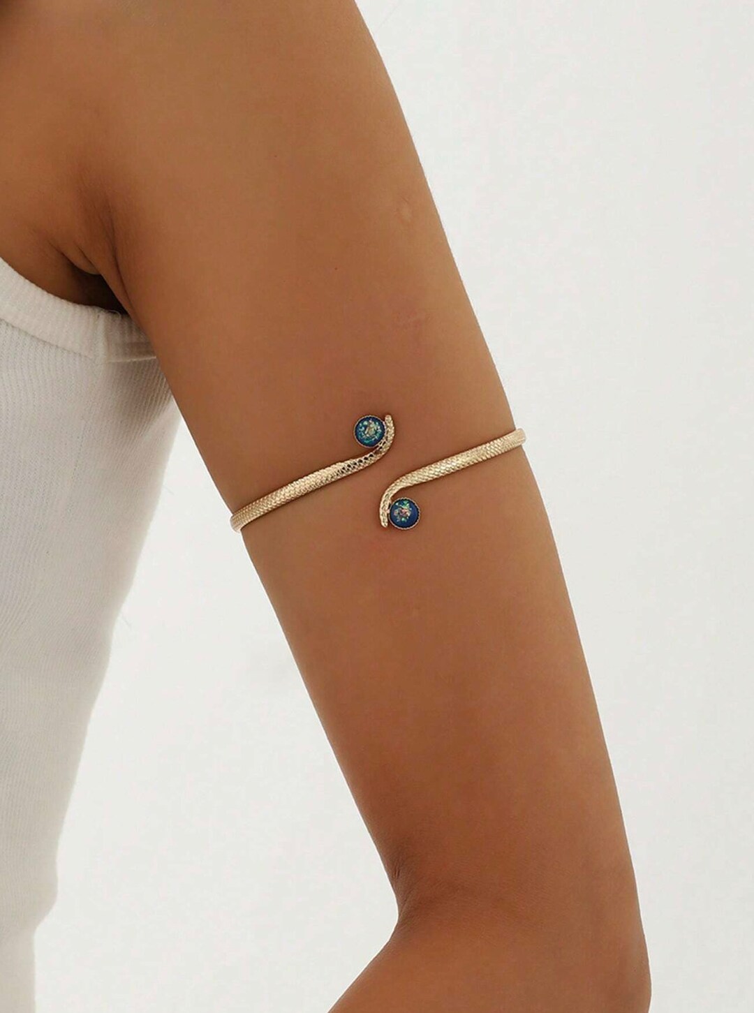 Metallic Arm Cuff, Upper Arm Cuff Bangle, Minimalist Arm Cuff, Upper Arm Band, Arm Jewelry Women ...