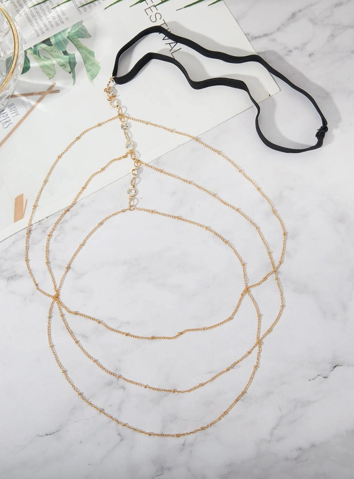 Crystal Decor Thigh Chain Leg Jewelry, Leg Accessories, Body Jewelry ...