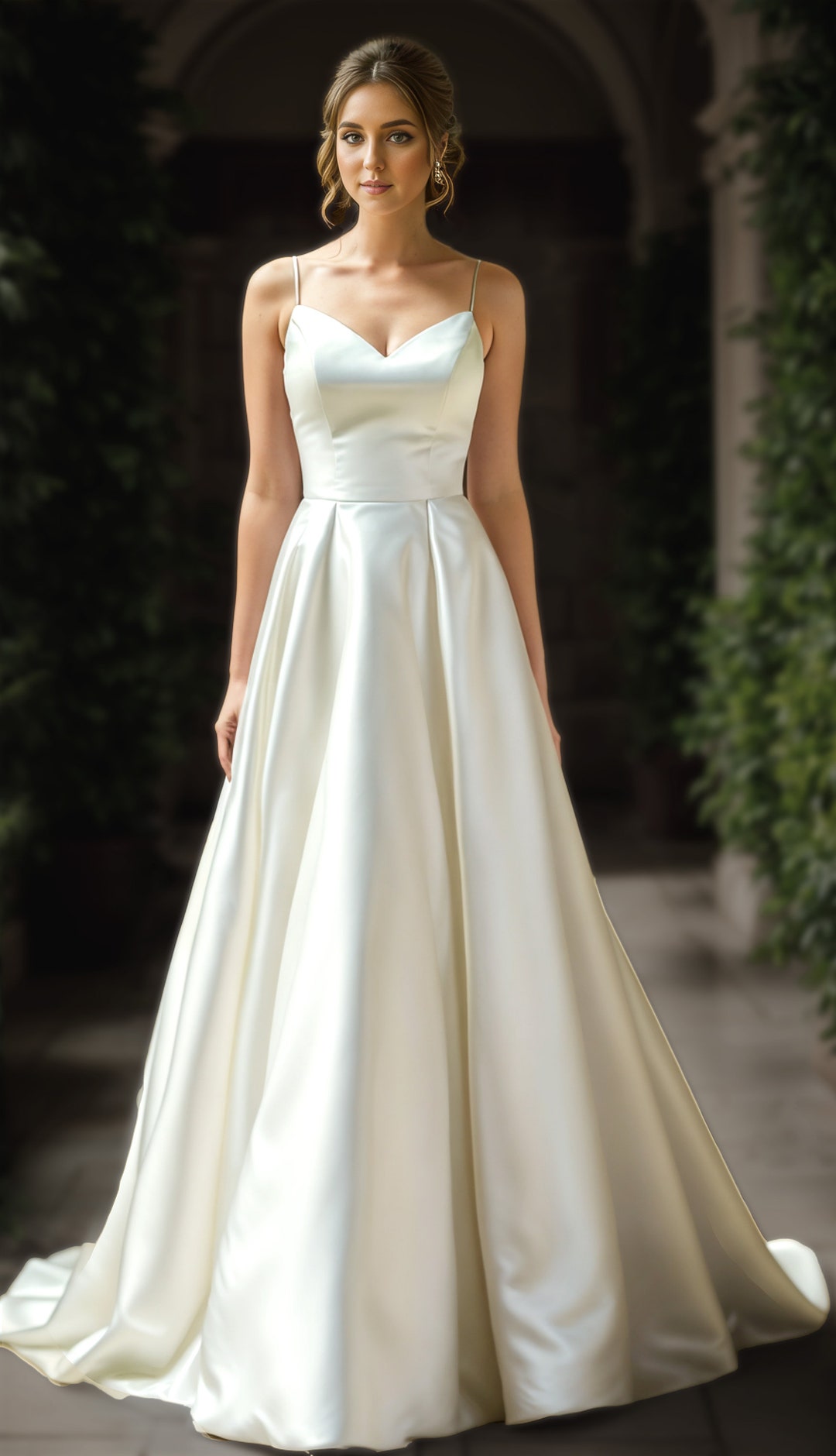 Bridal Gown Sewing Pattern, V-neck Bridal Gown, Cocktail Dress Pattern ...