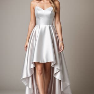 High-low Prom Dress Sewing Pattern, Evening Gown Pattern, Ball Gown ...