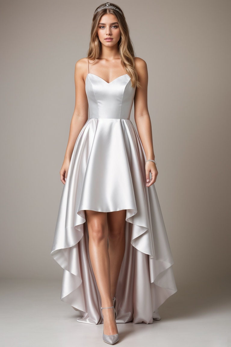 High-low Prom Dress Sewing Pattern, Evening Gown Pattern, Ball Gown ...