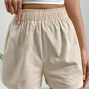 Easy Shorts Pattern Pdf | XS-XXL | Elastic Shorts Pdf Sewing Pattern ...