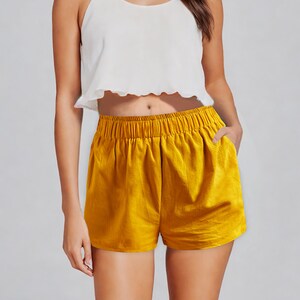 Easy Shorts, Summer Shorts Pattern, Women Shorts Pattern, Beginner ...