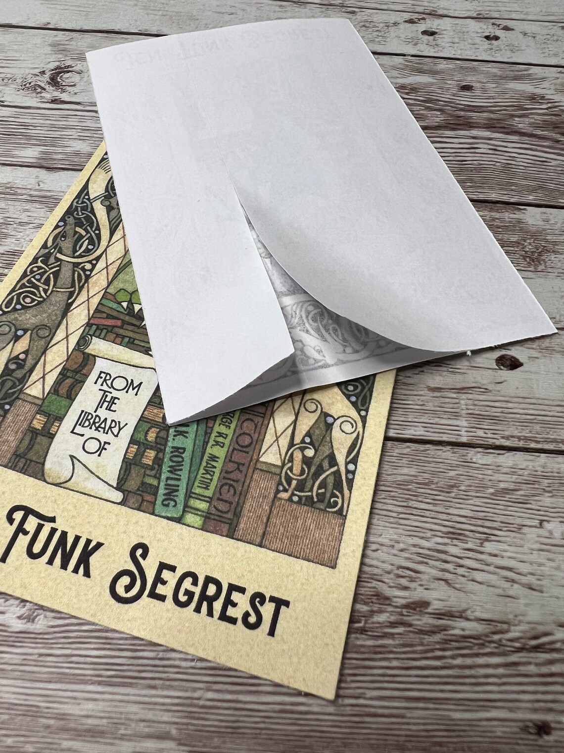 Made to Order 30 Personalized Custom Bookplate Ex Libris - Etsy