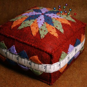 Made to Order - Quilter's Square Extra Large Pincushion Free Usa Ship ...
