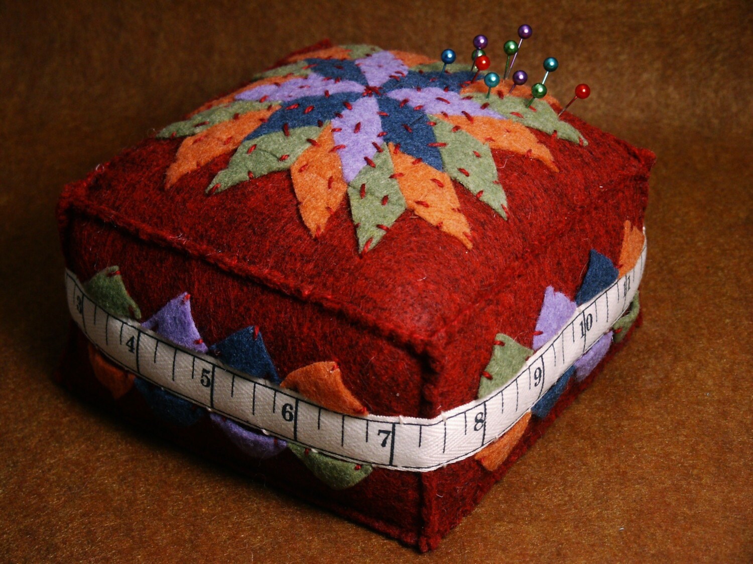 Made to Order Quilter's Square Extra Large Pincushion | Etsy