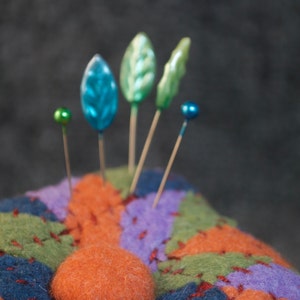 Made to Order - Quilter's Square Pincushion With Lace Free Usa Ship - Etsy