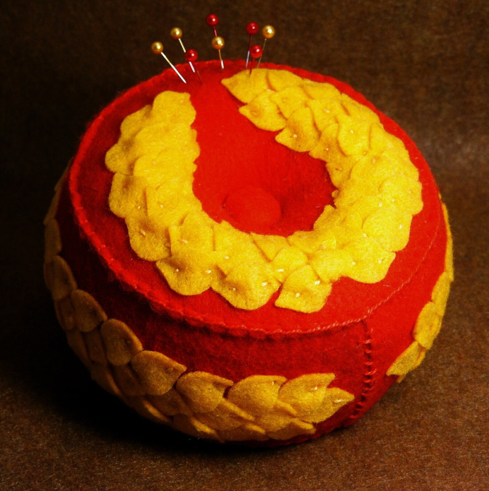 Made to Order SCA Laurel Pincushion Free Usa Ship - Etsy