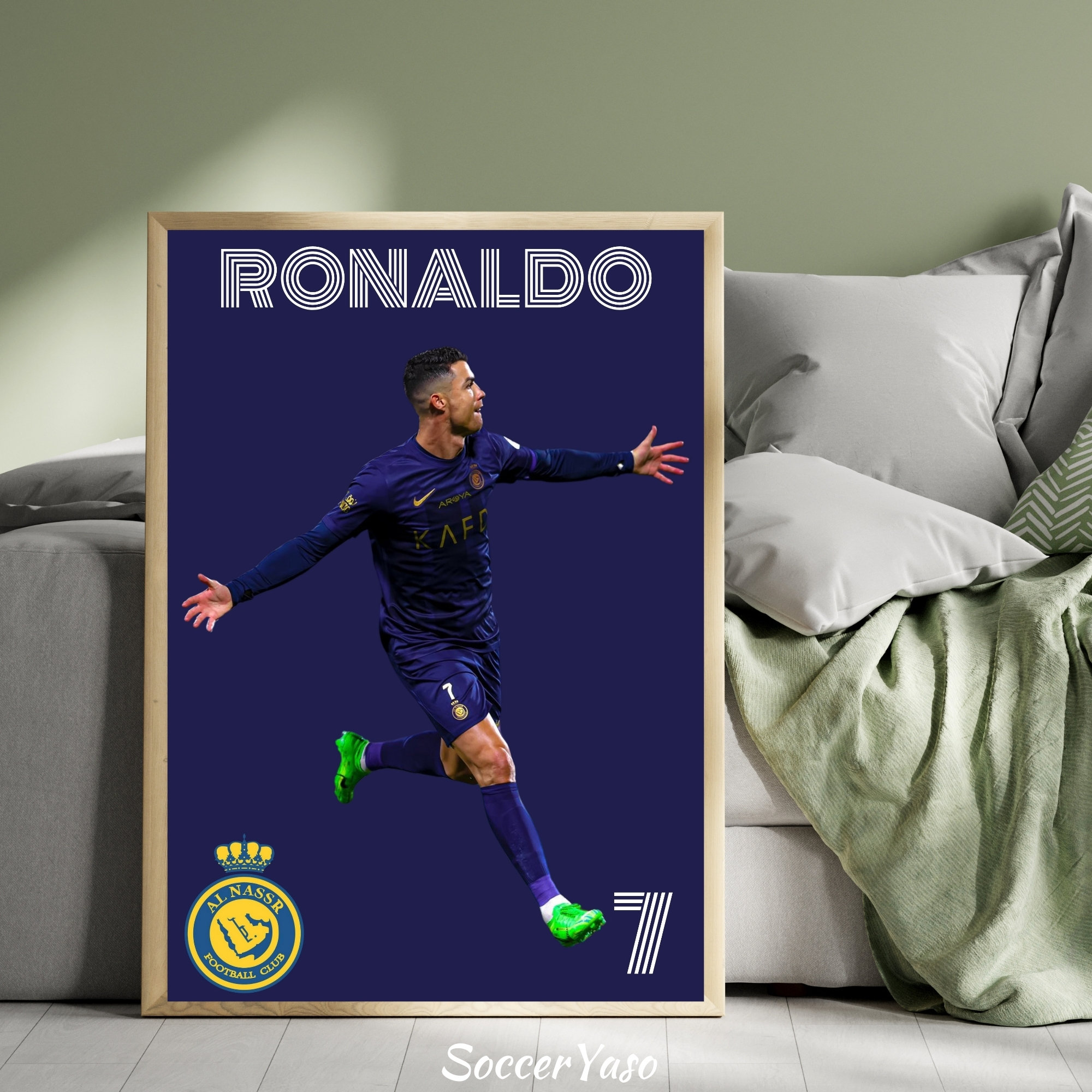 Cristiano Ronaldo Poster, Cristiano Ronaldo Print, Ronaldo Printable ...