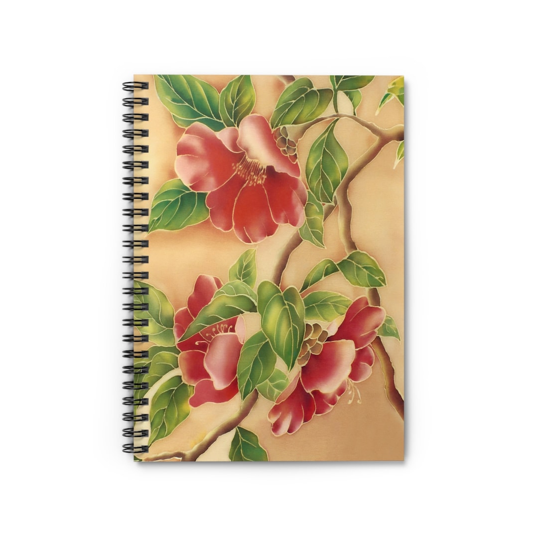 Hawaii Hibiscus Spiral Notebook - Floral Notebook - Kauai Notebook ...