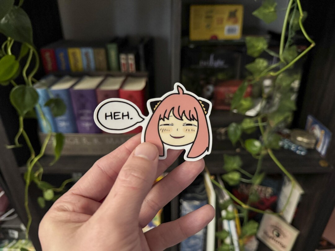 Spy Family - Anya “heh” - Sticker - Etsy