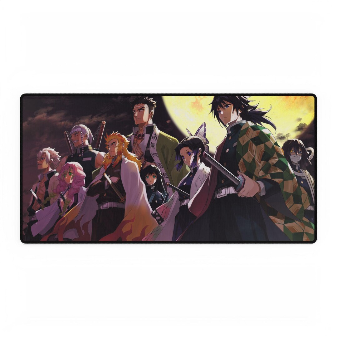 Demon Slayer Mouse Pad, Anime, Mousepad, Desk Mats, Computer, Accessory ...