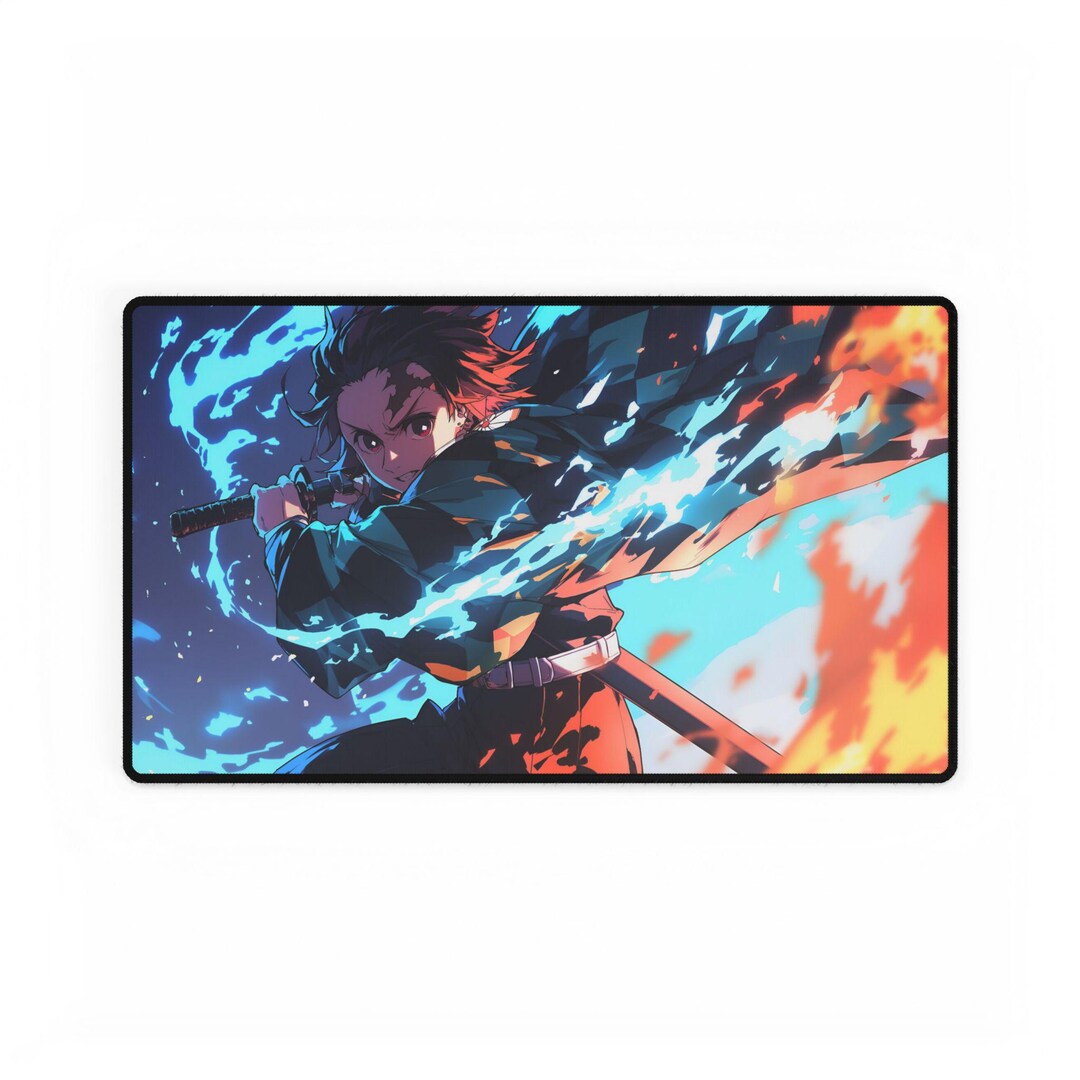 Demon Slayer Mouse Pad, Anime, Mousepad, Desk Mats, Computer, Accessory ...