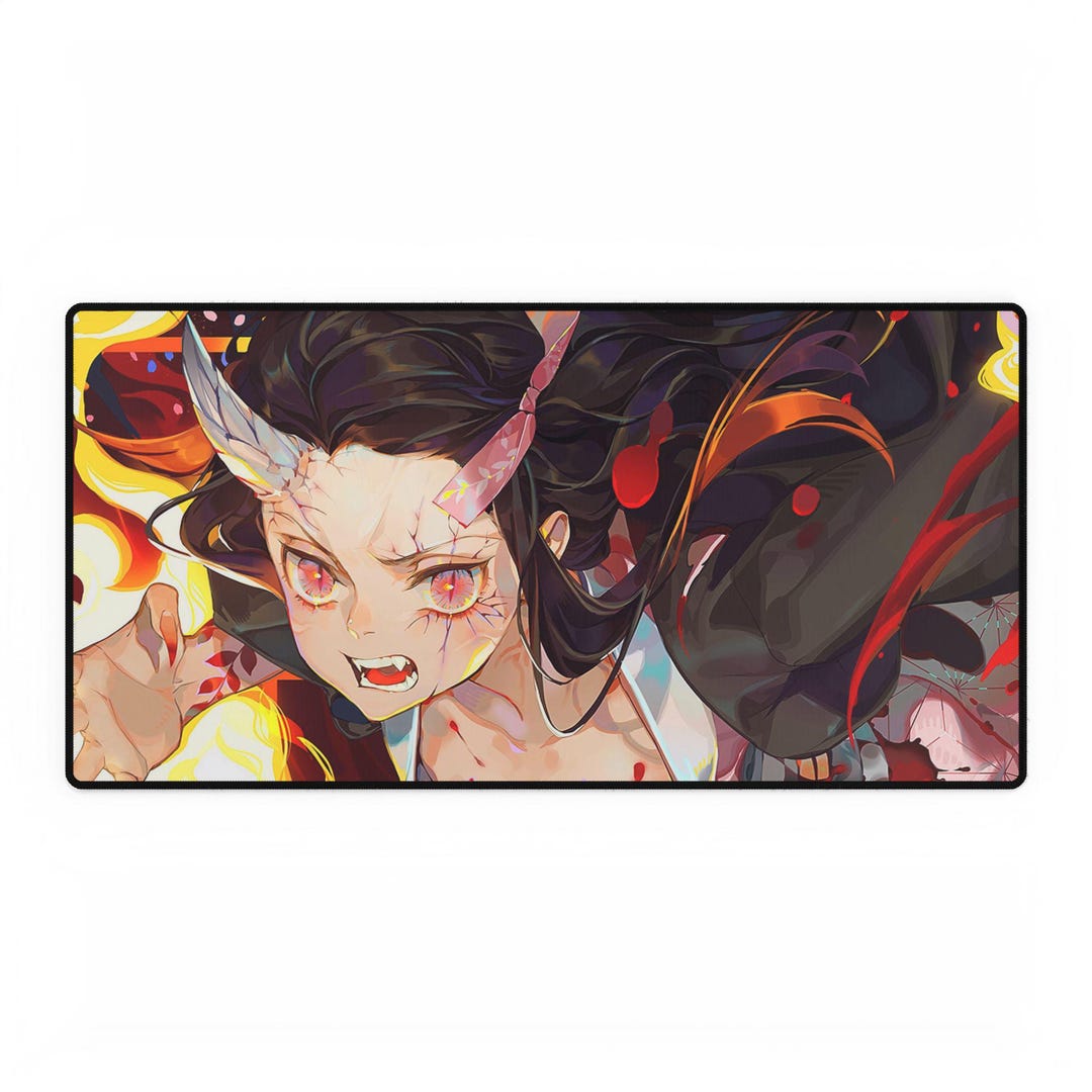 Demon Slayer Mouse Pad, Anime, Mousepad, Desk Mats, Computer, Accessory ...