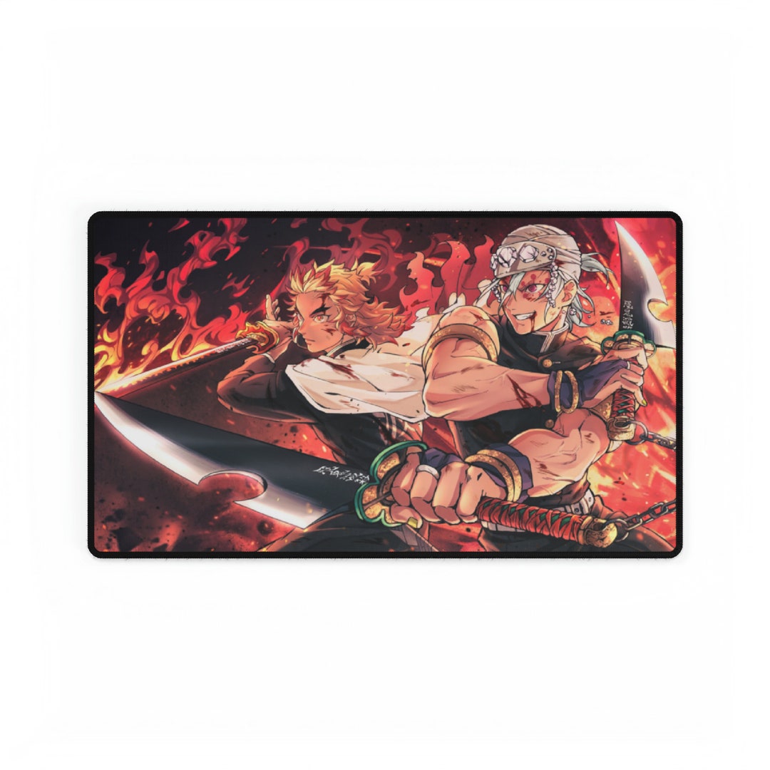 Demon Slayer Mouse Pad, Anime, Mousepad, Desk Mats, Computer, Accessory ...