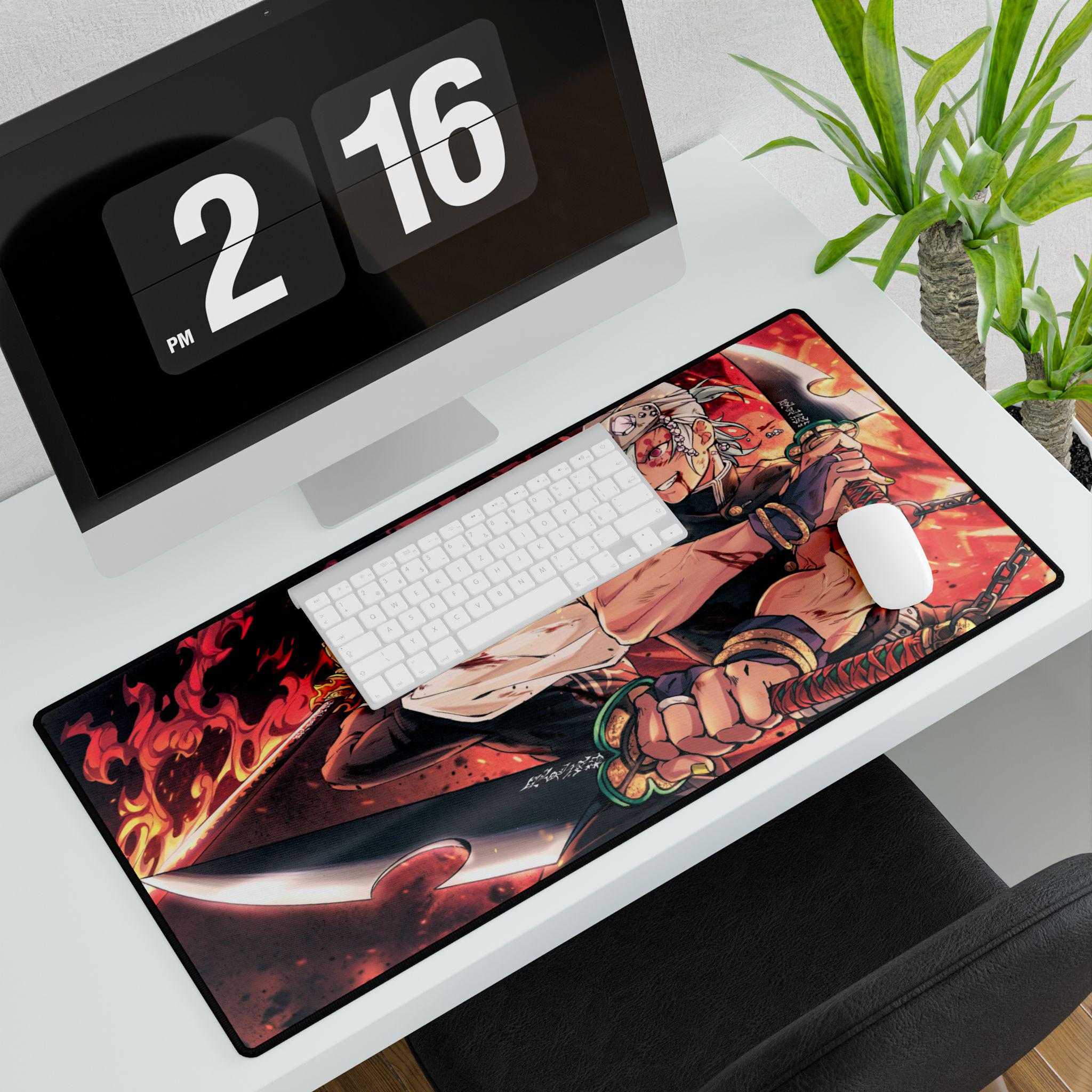 Demon Slayer Mouse Pad, Anime, Mousepad, Desk Mats, Computer, Accessory ...