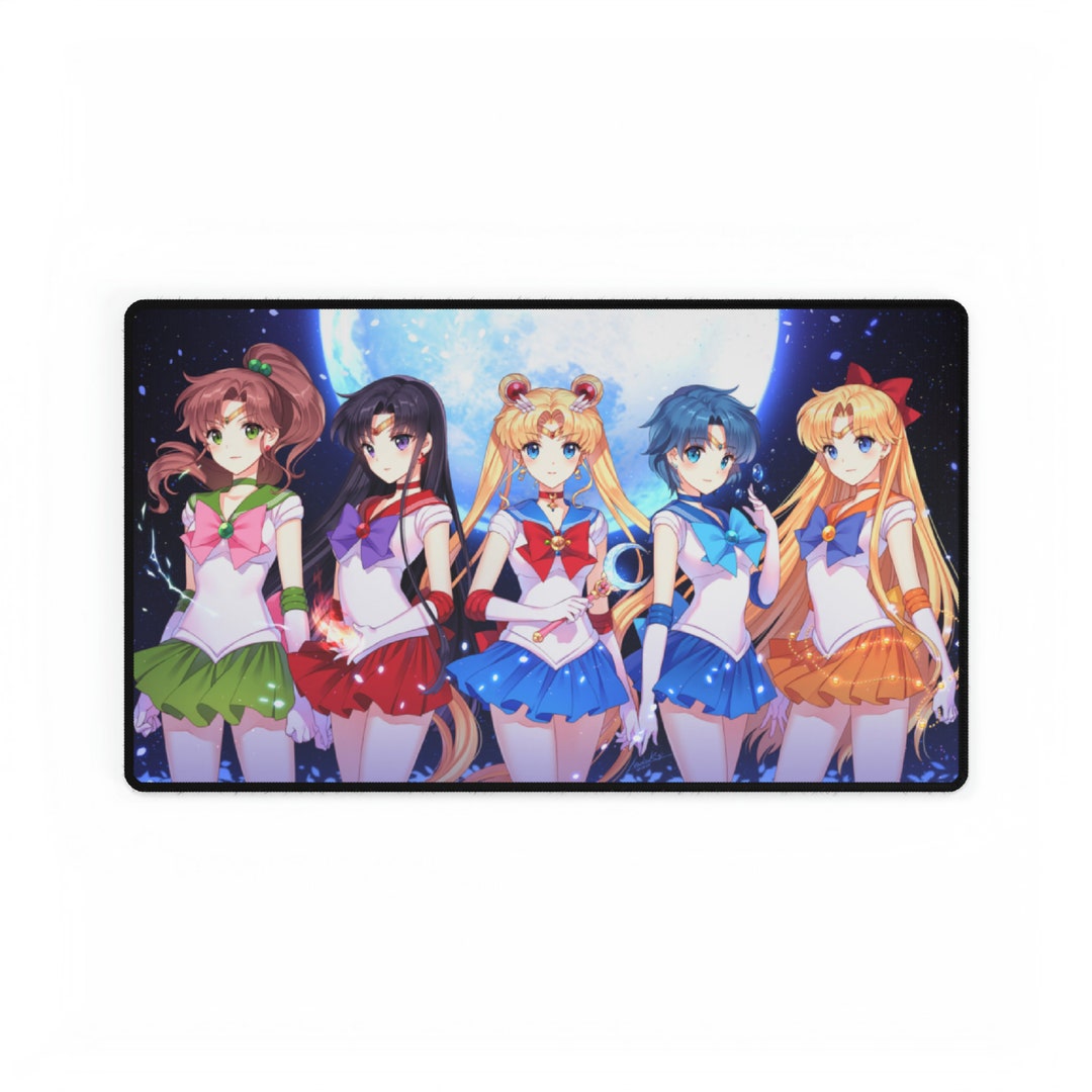 Sailormoon Sailor Scouts Mouse Pad, Anime, Mousepad, Desk Mats ...