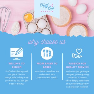 Canva Editable Simple Baked Goods Label for Cottage Bakeries, Home ...