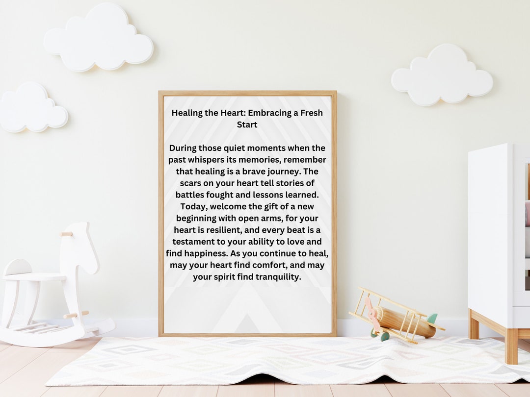 Digital Download Poster for Recovery Journey Motivational Wall Art ...