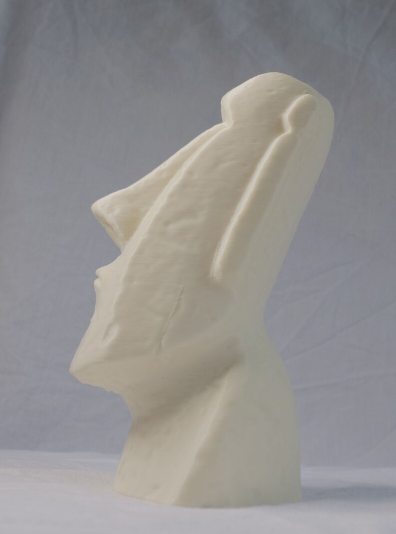 3D Print of a Moai From Easter Island 3 - Etsy