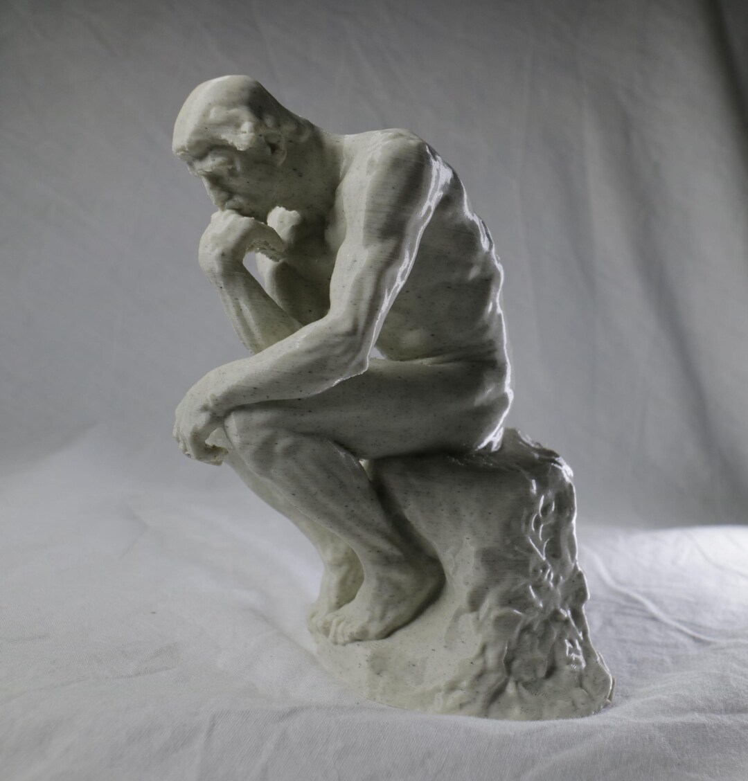 The Thinker (le Penseur) Sculpture by Auguste Rodin, 3D Printed ...