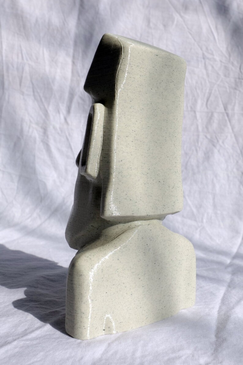 3D Print of Stylized Easter Island Moai 1 - Etsy Canada