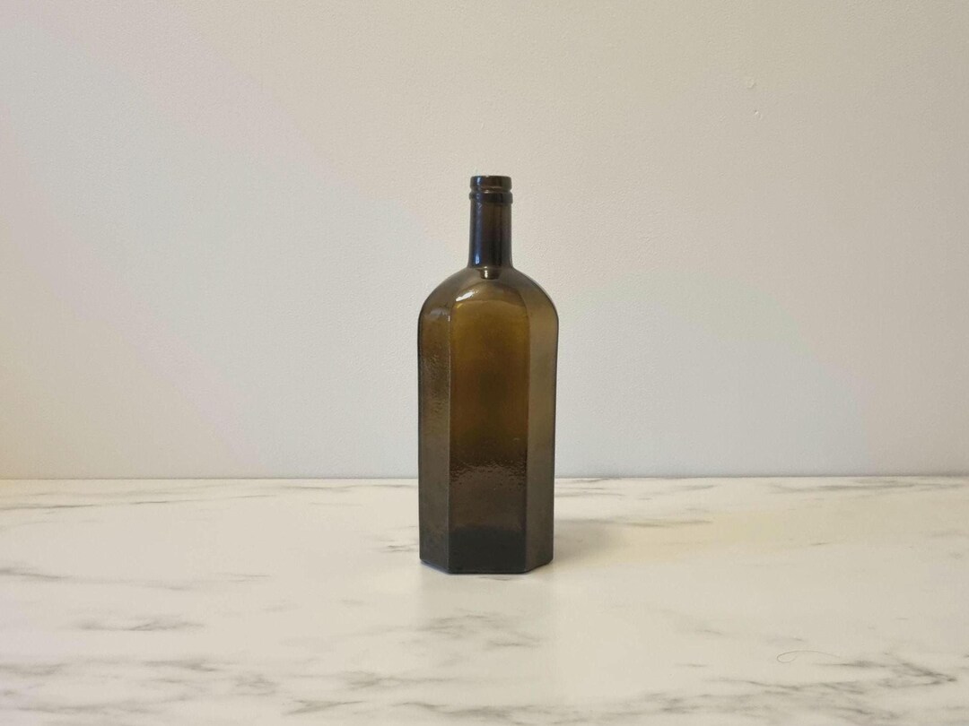 Vintage Rehnbergs Brown Brandy Bottle: Swedish Barware Decor, Antique ...