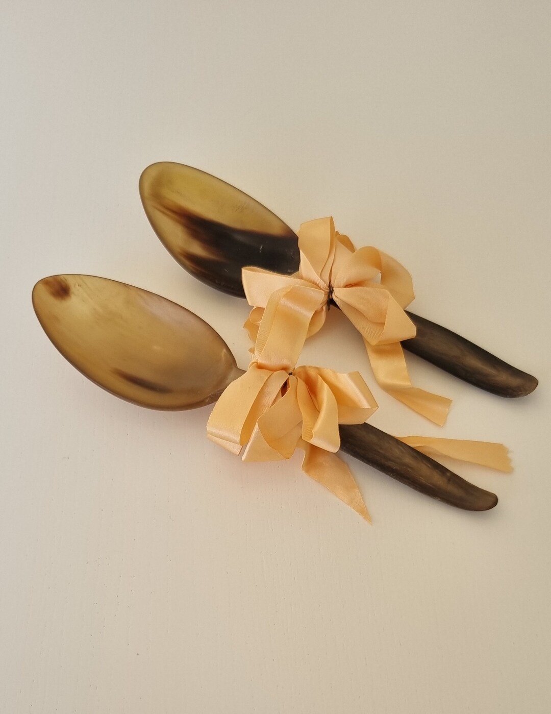 Handmade Horn Ladle Set: Mid-century Swedish Kitchen Decor - Etsy
