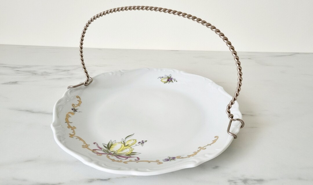 REICHENBACH CAKE TRAY Germany Classic Vintage Cake Dish / Cookie Tray ...
