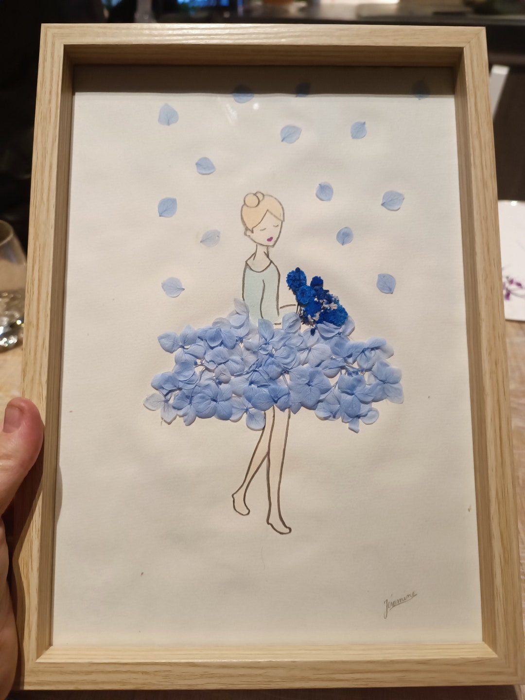 Dried Flower Dancer Frame - Etsy