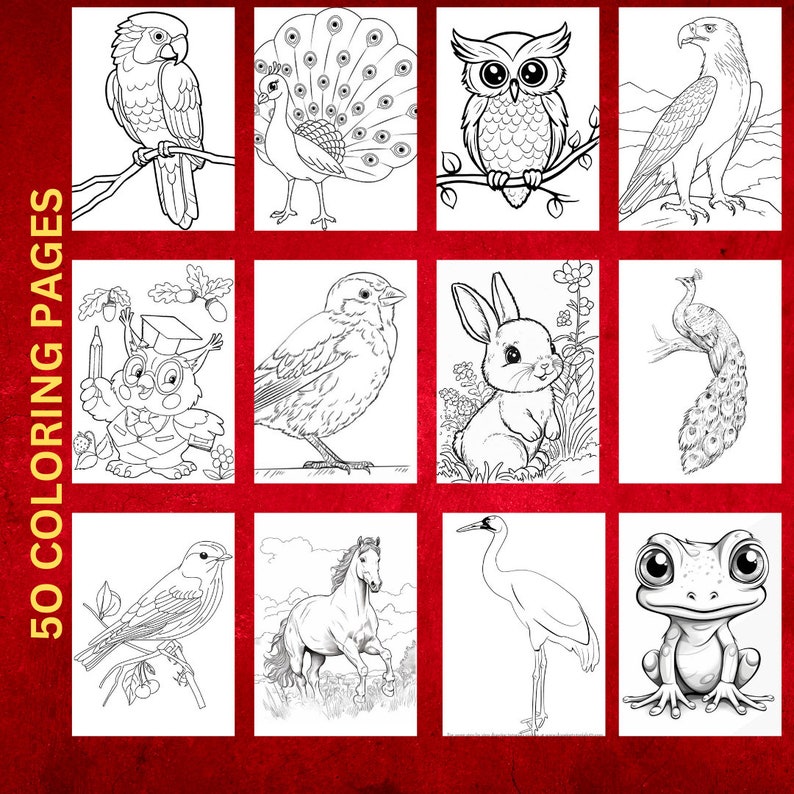 50 Easy Coloring Pages for Kids, Toddlers, Preschoolers Toddlers ...