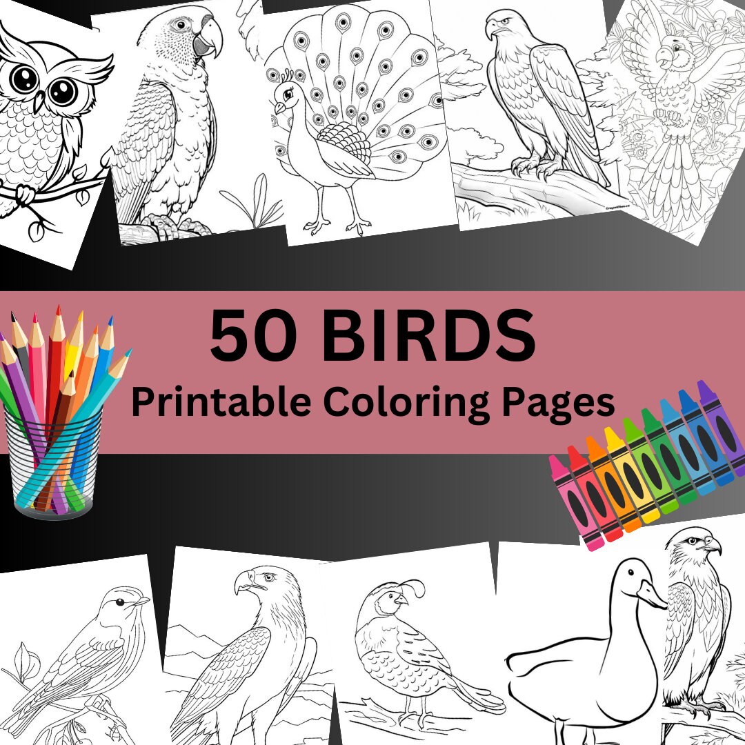 50 Easy Coloring Pages for Kids, Toddlers, Preschoolers Toddlers ...