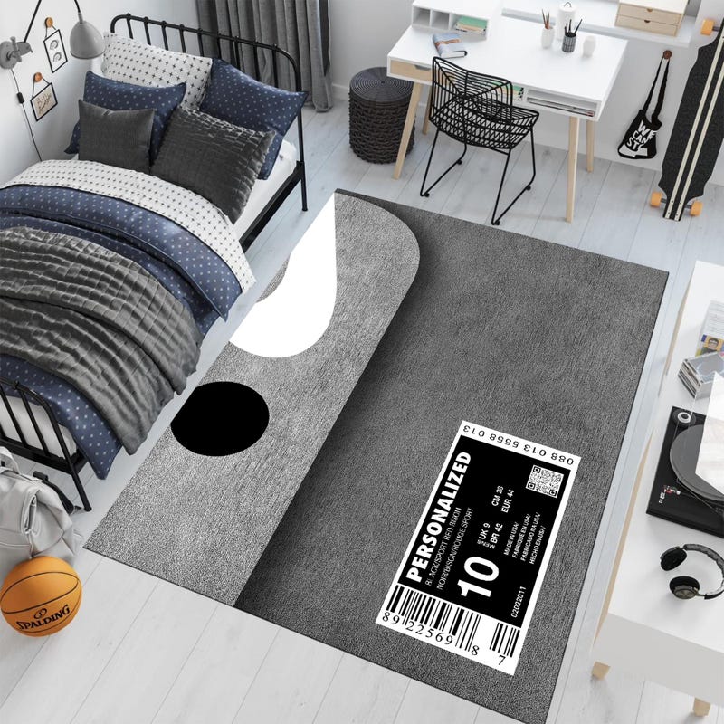 Nike Rug for Bedroom - Etsy