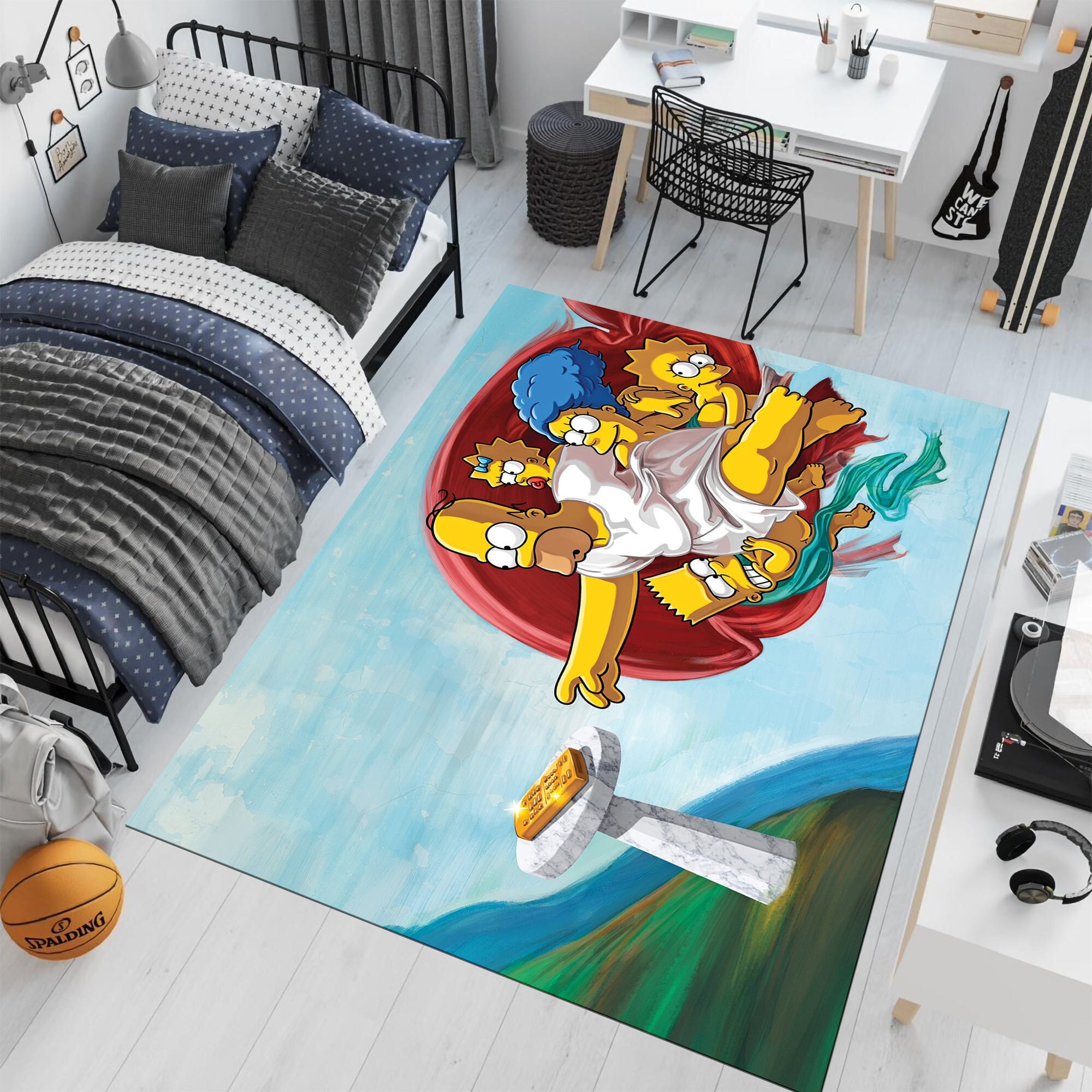 The Simpsons, Simpson Characters, Special Design, Animation Rug ...