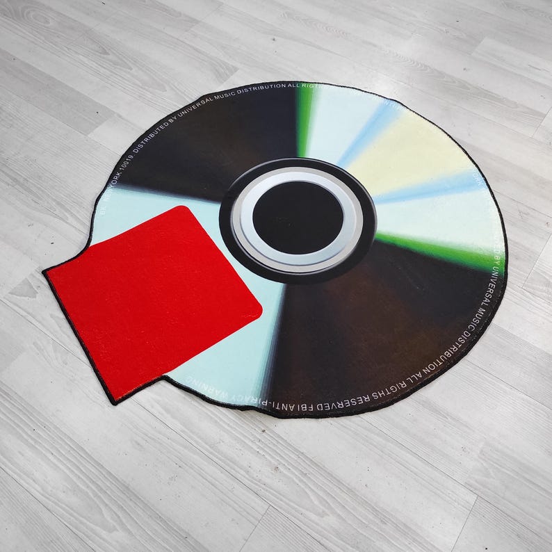 Kanye West CD Rug, Music Album Cover Art, Round Area Rug - Etsy Australia