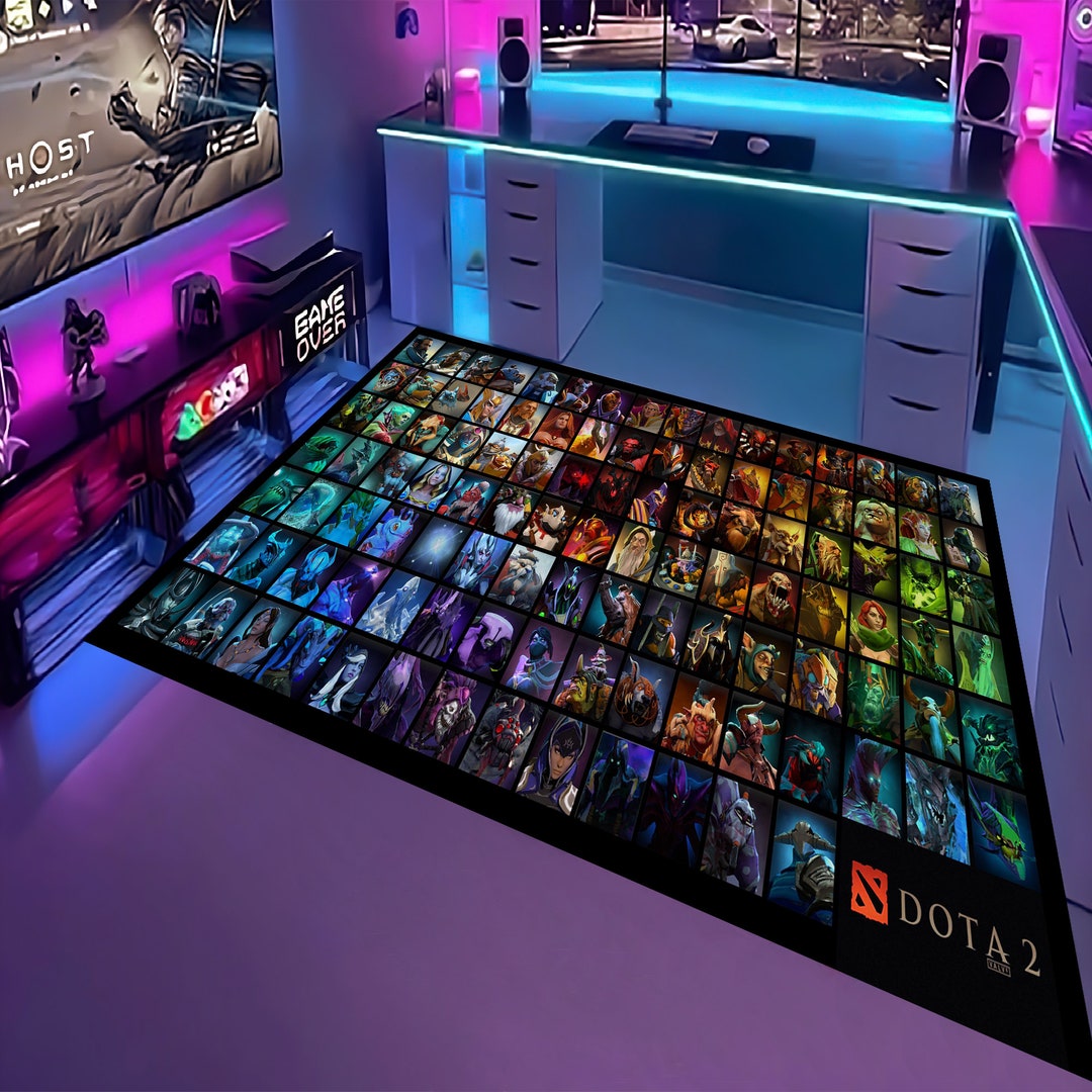 Video Game Characters Rug,popular Game Rug,gaming Rug,gamer Rug ...