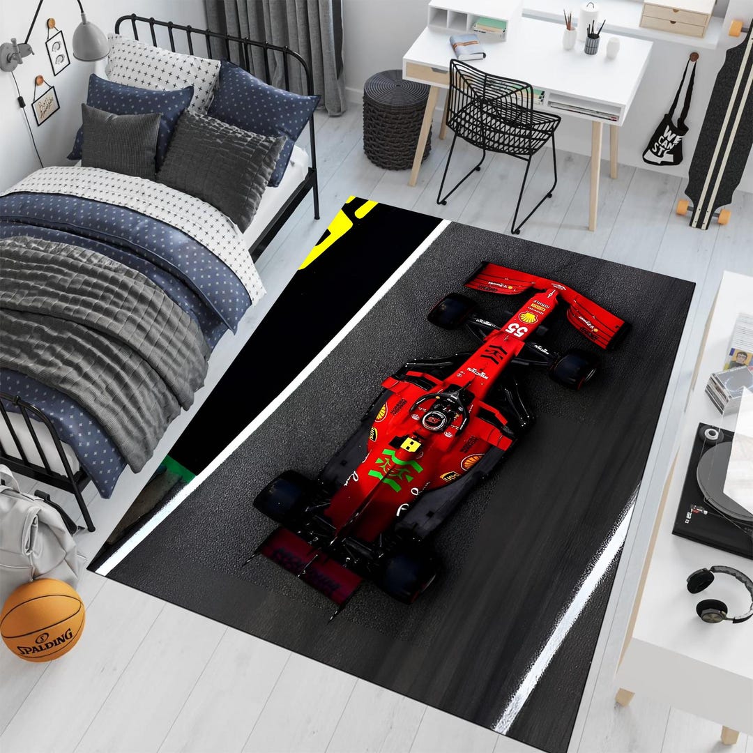 F1 Racing Car, Formula Rug, Young Room Rug, Sport Cars Rug,abstract Rug ...
