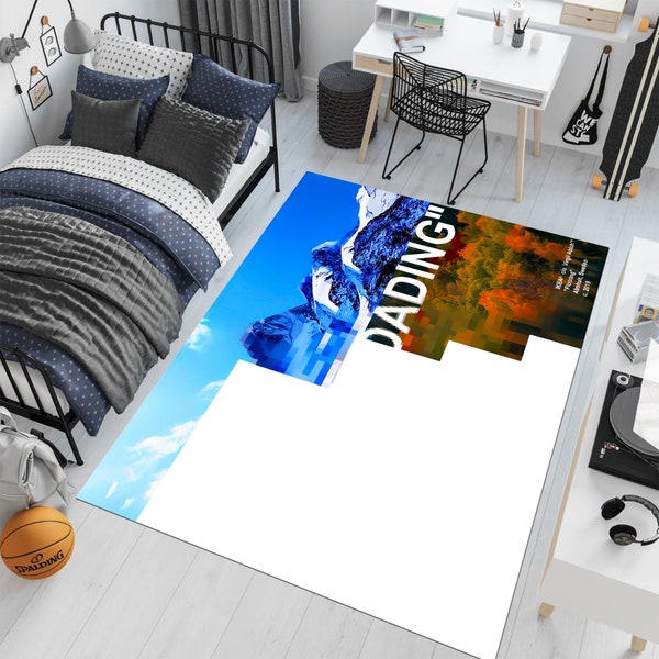 Mountain Themed Area Rug - Etsy