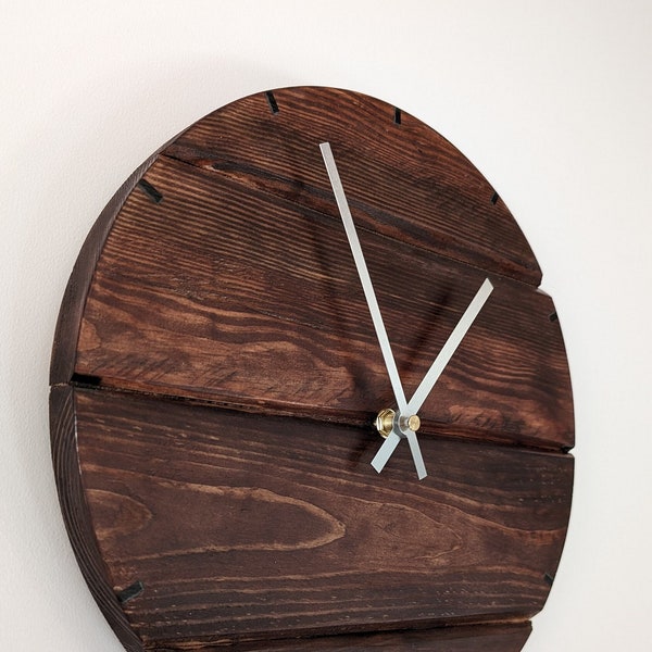 Reclaimed Wood Clock - Etsy UK