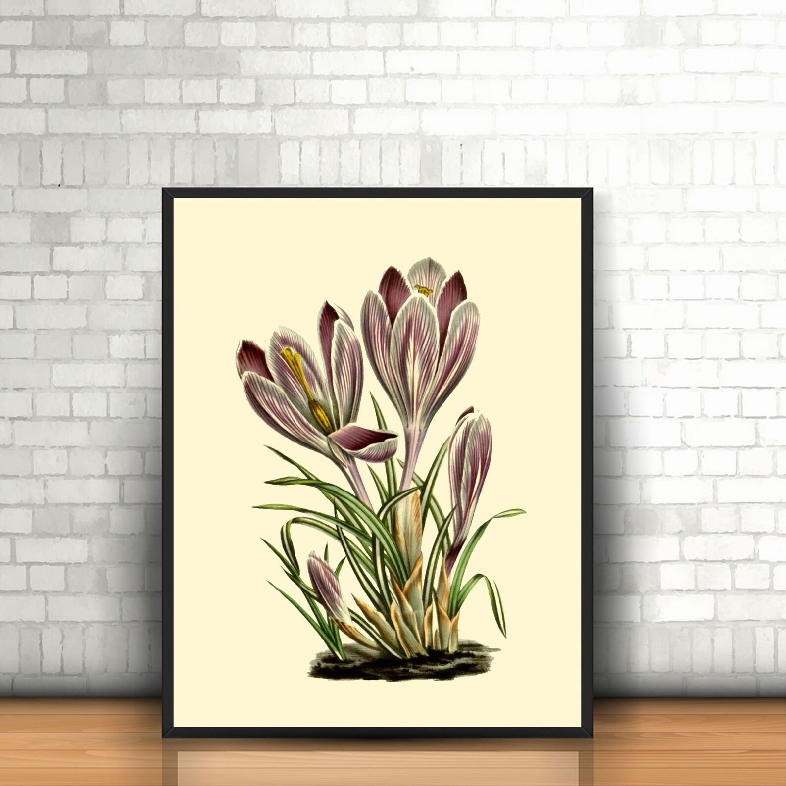 Flower Wall Art, Flower Bouquet Wall Art, Floral Print, Home Decor ...