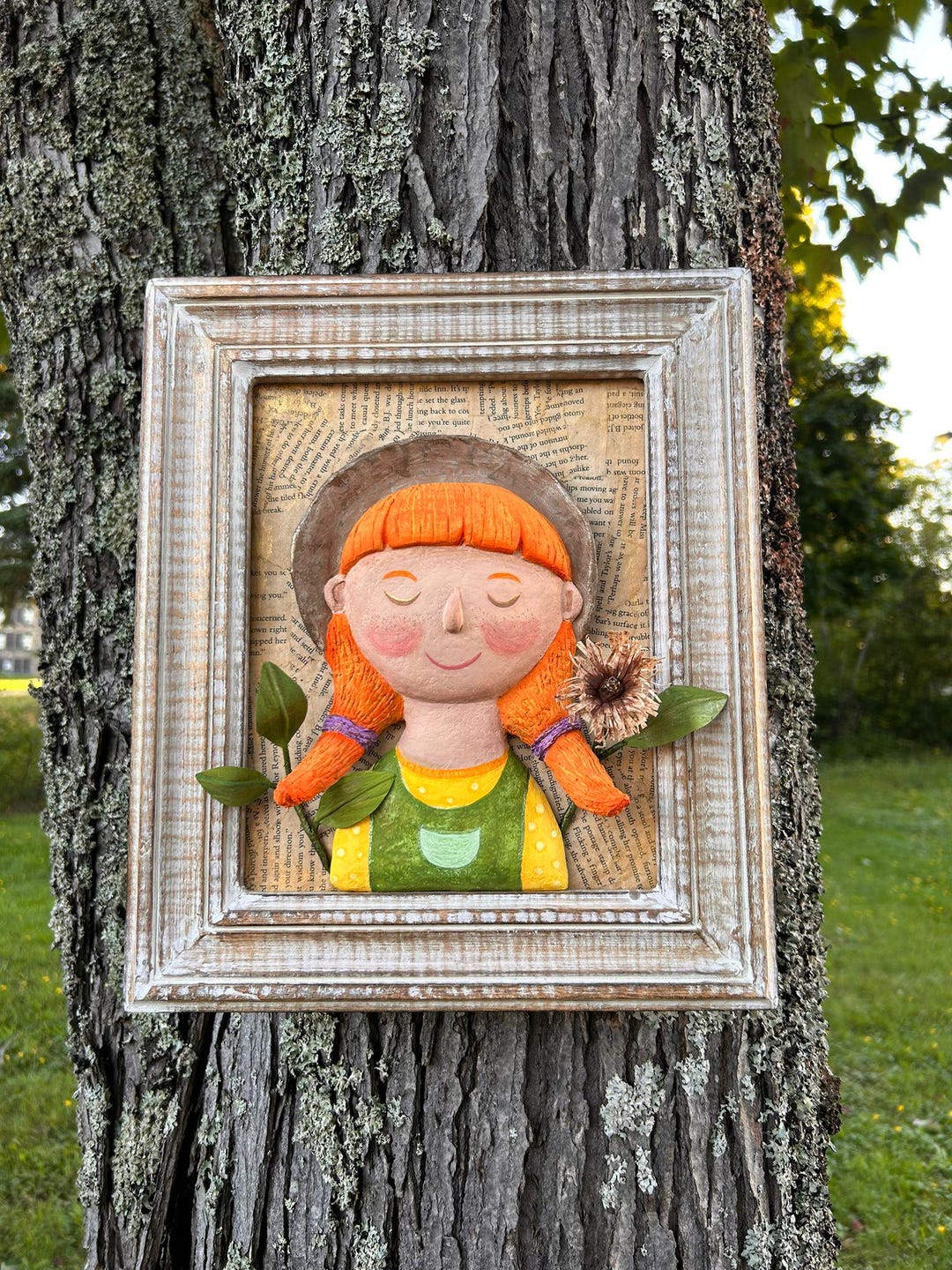 Paper Mache Sculpture Frame - Anne With E - Etsy
