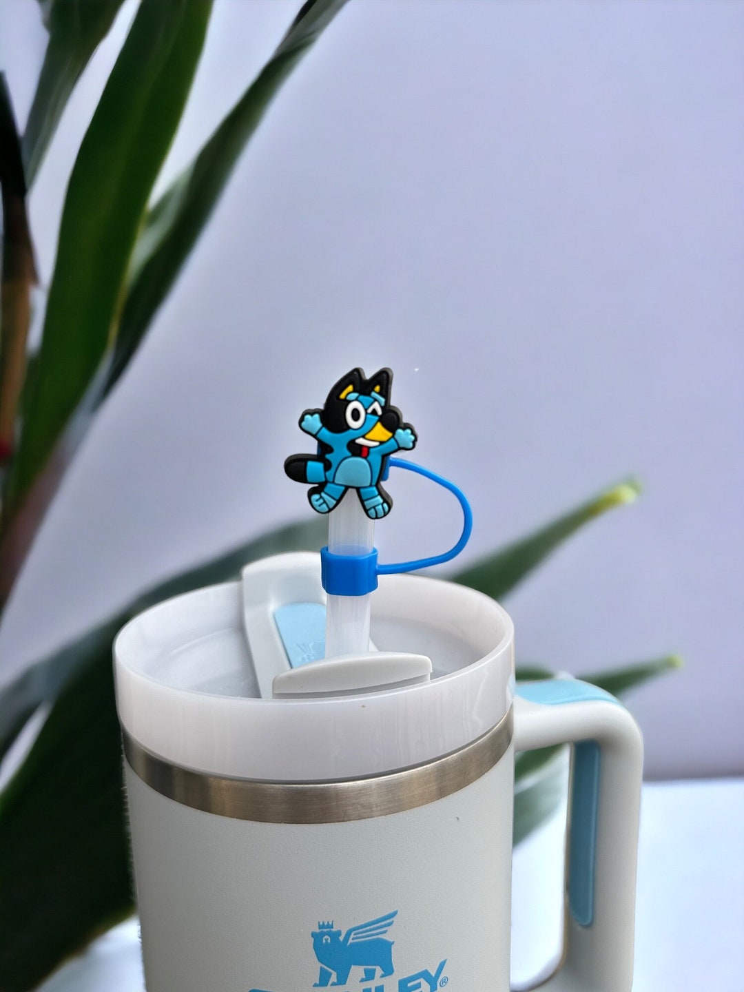 Bluey Straw Topper, Blue Dog Stanley Straw Topper, Straw Cover, Stanley ...
